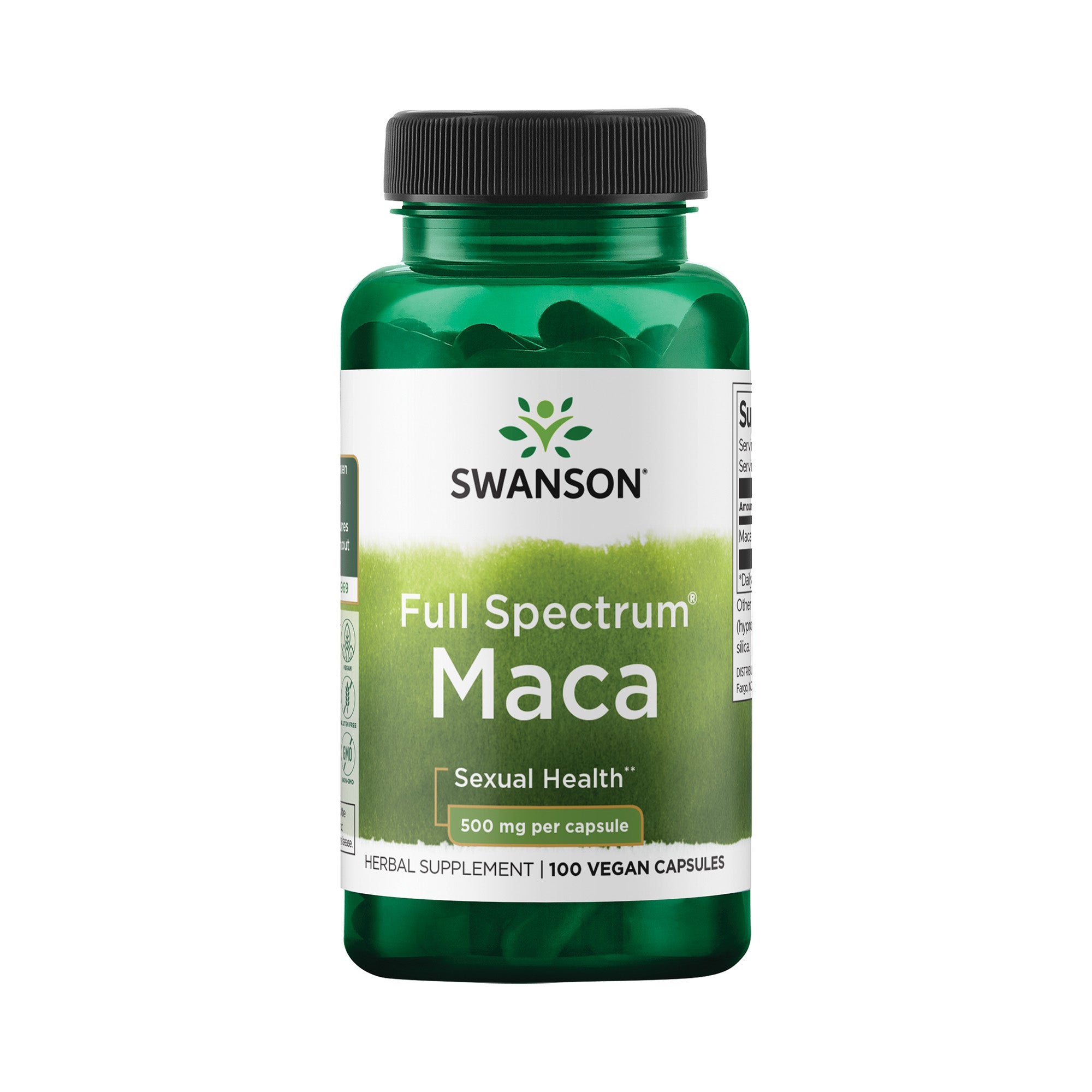 (SW961)スワンソン フルスペクトラム マカ 500 mg 100カプセル