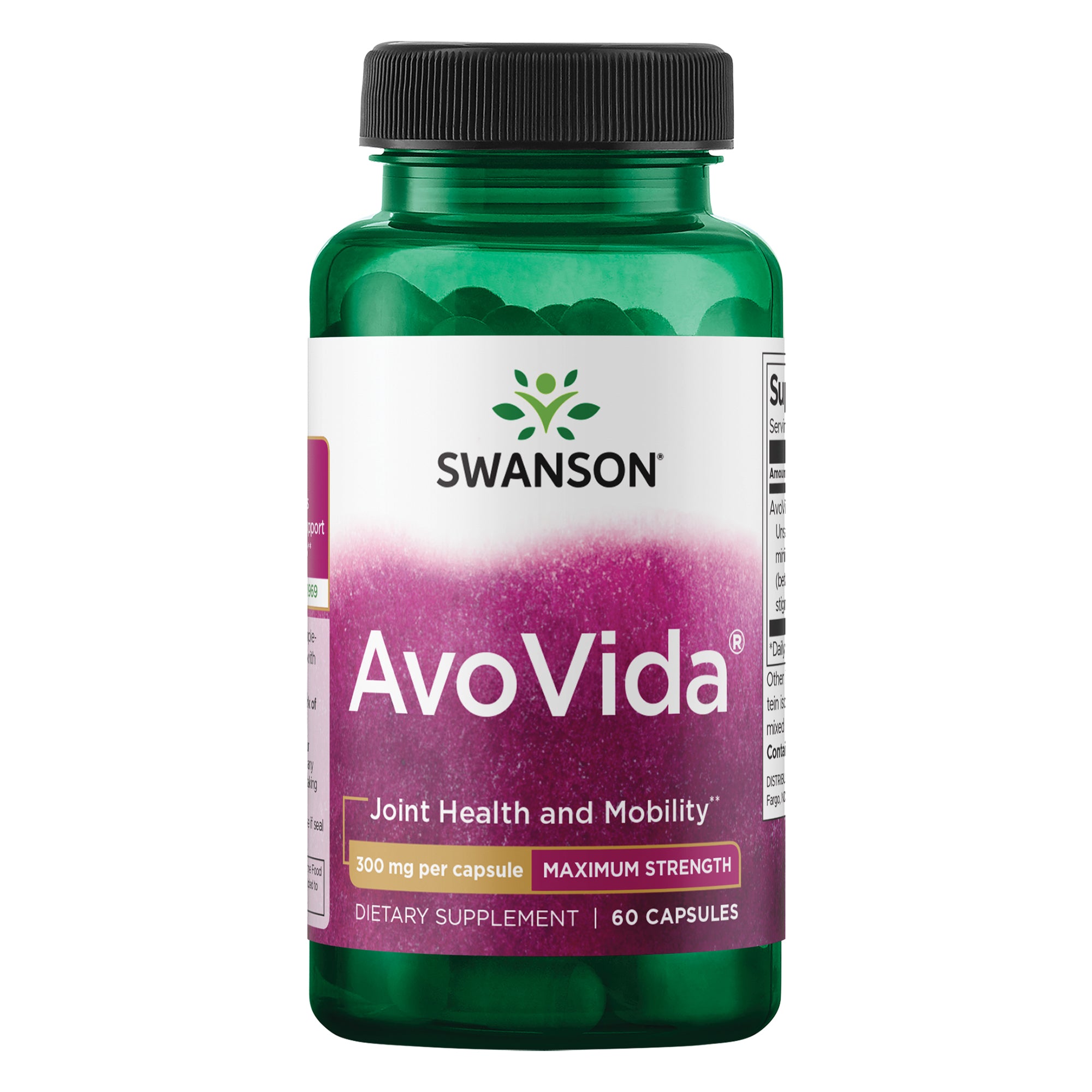 (SWU371)Swanson Avovida - Maximum Strength 300 mg 60 Caps