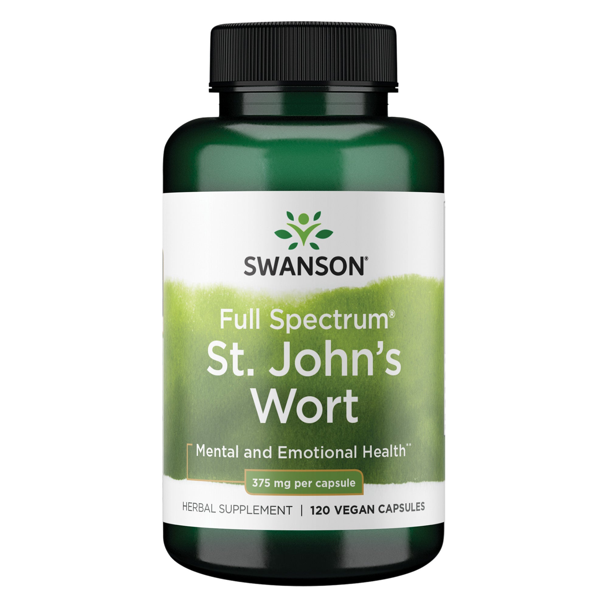 (SW1353)Swanson Full Spectrum St. John's Wort 375 mg 120 Caps